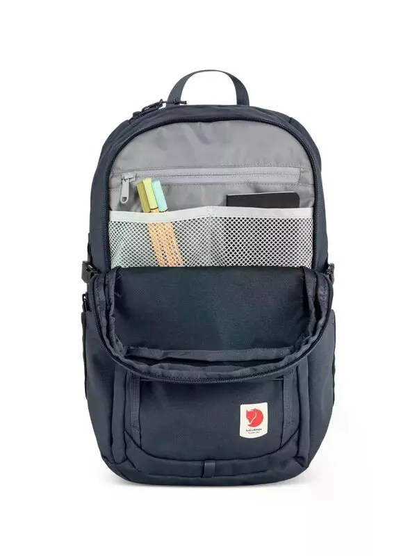 Fjallraven Bungee-cord Logo-patch Backpack - Blue