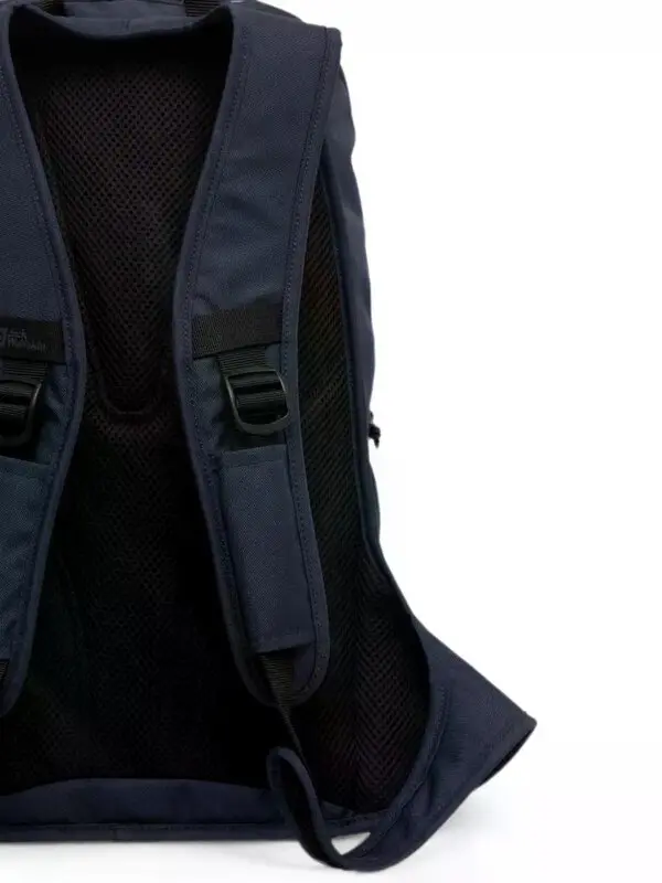 JACK WOLFSKIN Abstract-print Bungee-cord Backpack