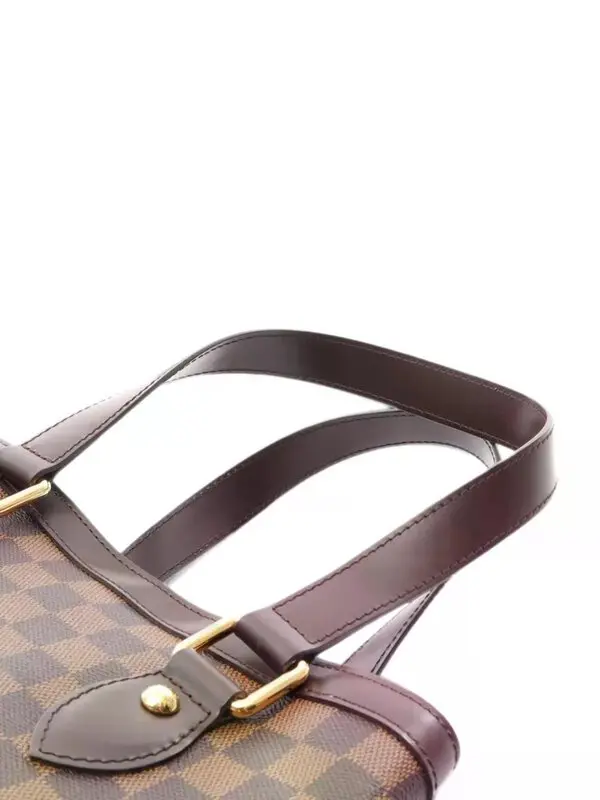 LOUIS VUITTON 2008 Hampstead Pm Damier Ebene Tote Bag
