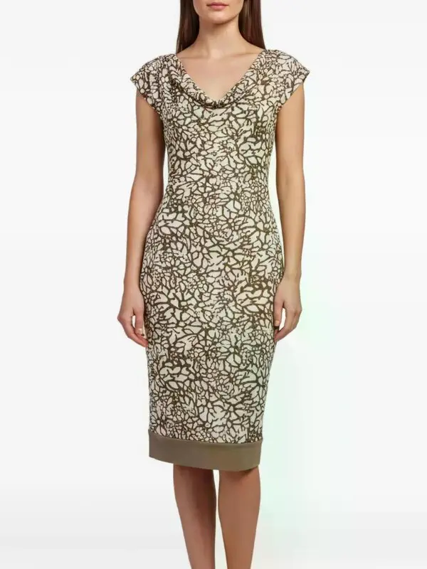 Diane Von Furstenberg Printed Midi Dress