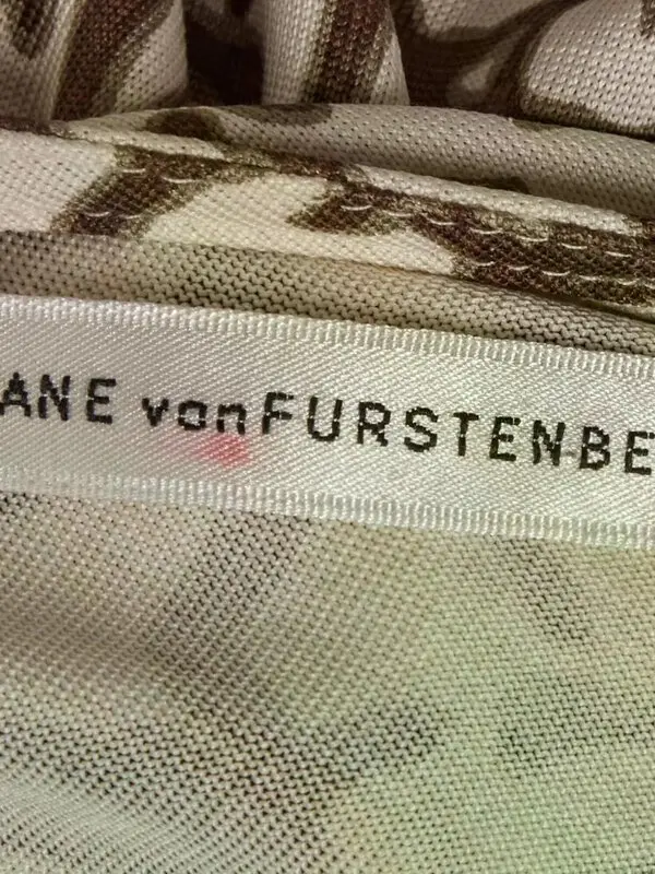 Diane Von Furstenberg Printed Midi Dress