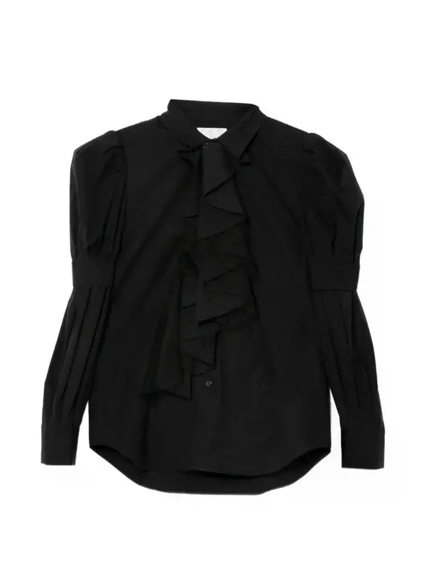 Comme Des Garçons Noir Ruffled Shirt