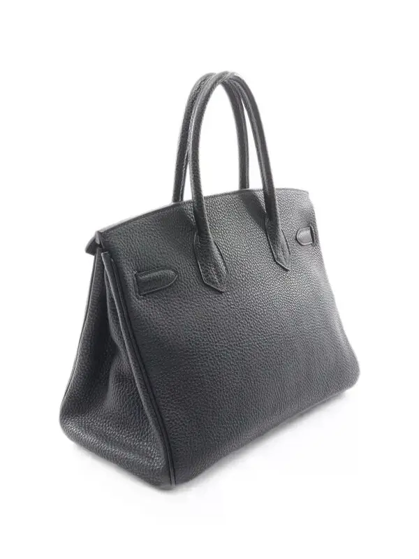 Hermès 2010 30 Birkin Togo-leather Tote Bag - Black
