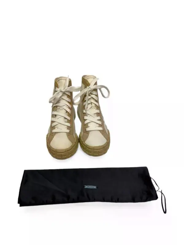 Prada Gabardine High-top Sneakers