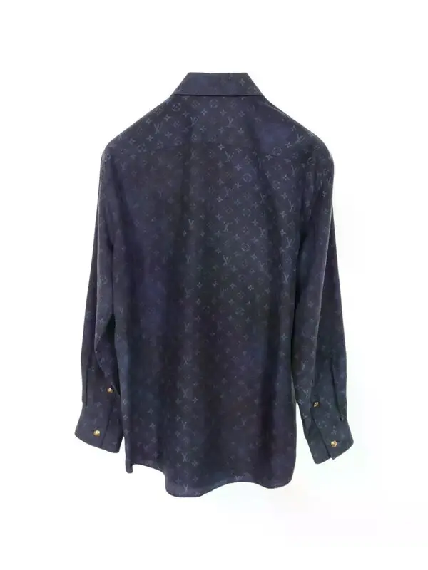 LOUIS VUITTON 2010s Monogram Long-sleeve Shirt
