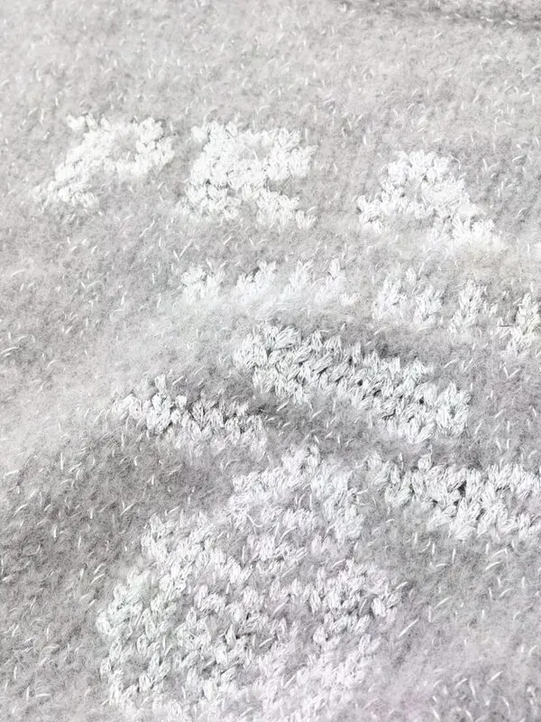 Prada Logo Detail Crew Neck Sweater