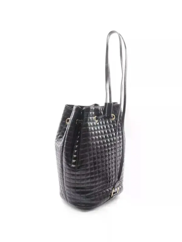 Celine 2010s Small C-charm Quilted Backpack