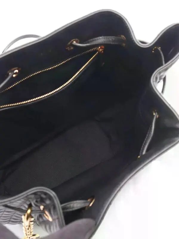 Celine 2010s Small C-charm Quilted Backpack