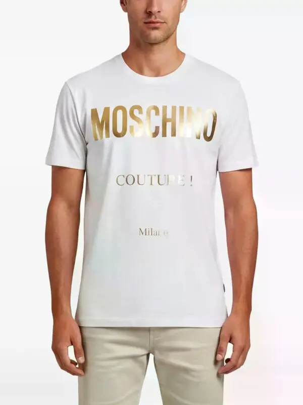 Moschino Couture Logo-print T-shirt - White