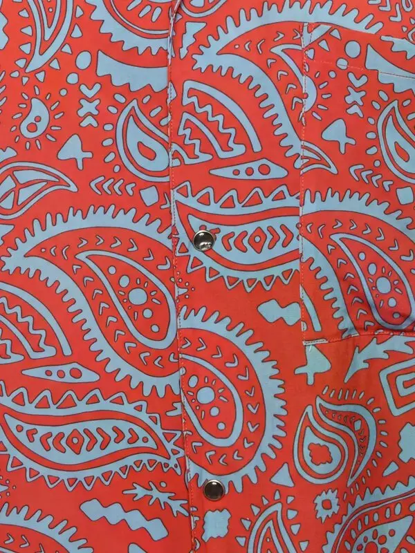 COUNTY OF MILAN Paisley-print Button-down Shirt