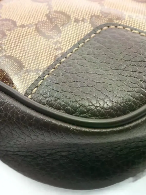 Gucci Gg Crystal Canvas Belt Bag