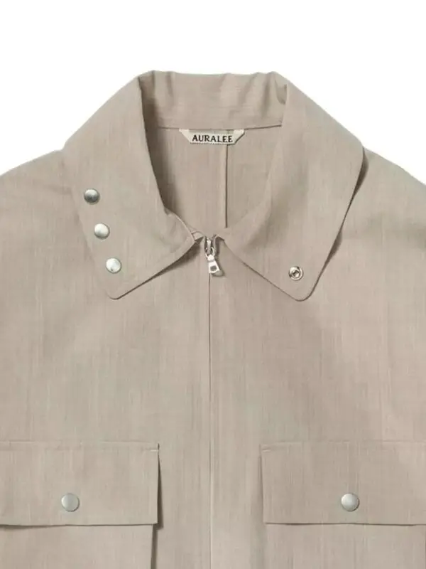 Auralee Button-detail Jacket