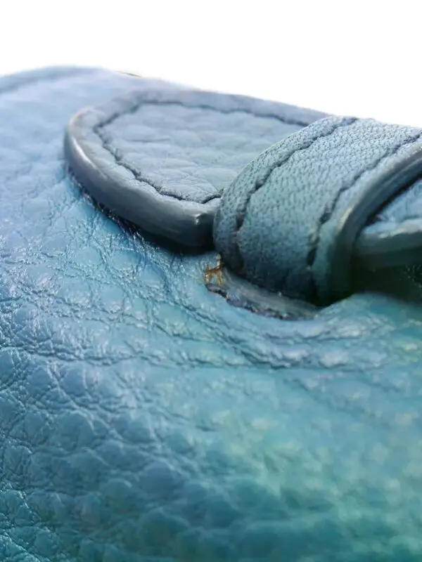 Prada Logo-detail Two-way Handbag - Blue