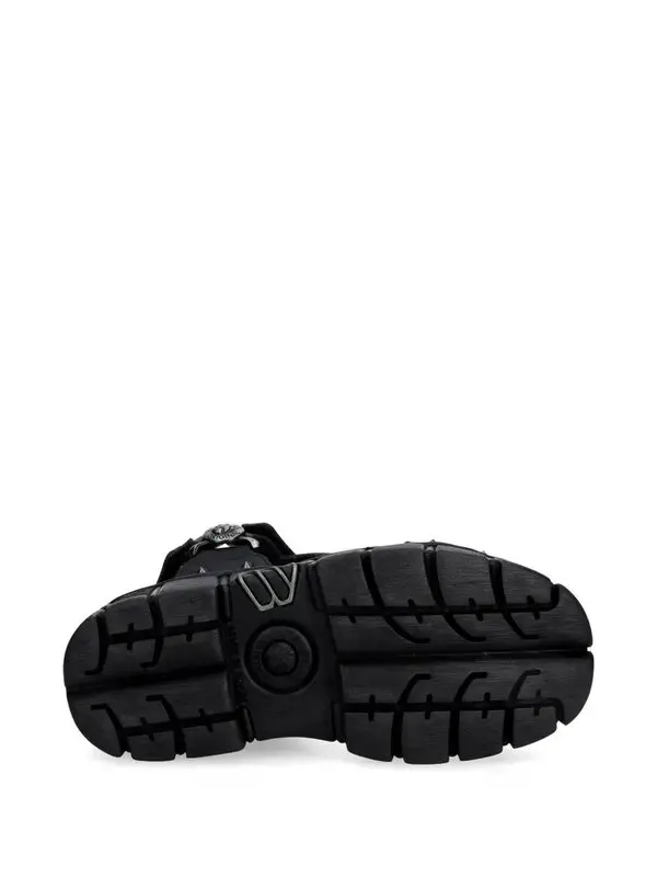 NEW ROCK Stud-embellished Chunky-sole Sandals