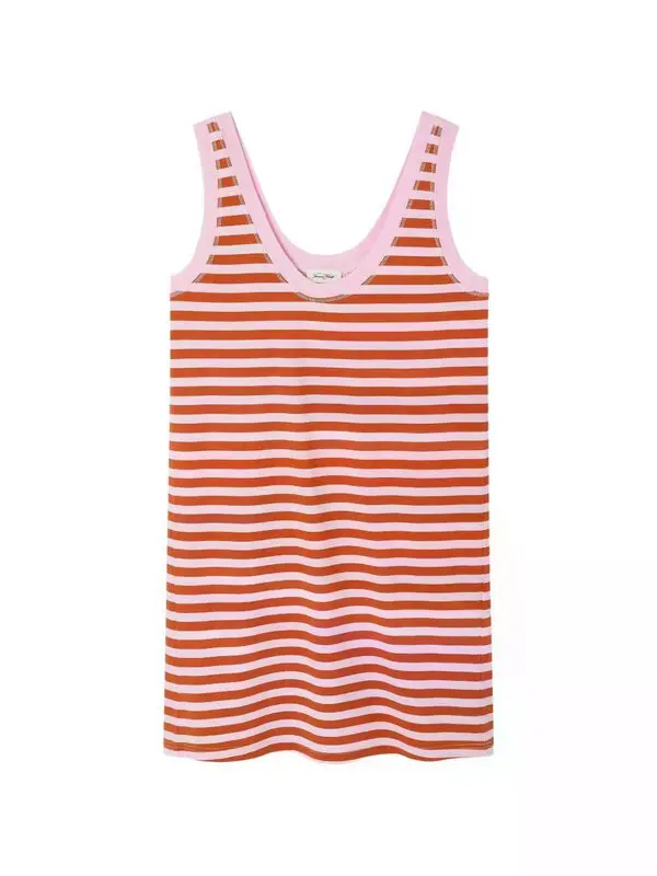 American Vintage Striped Sleeveless Mini Dress