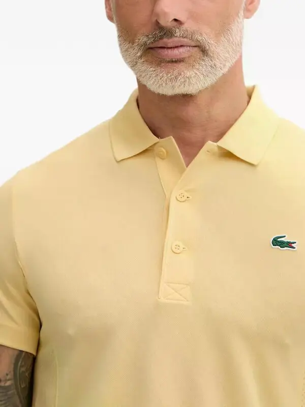 Lacoste X Novak Djokovic Logo-patch Polo Shirt