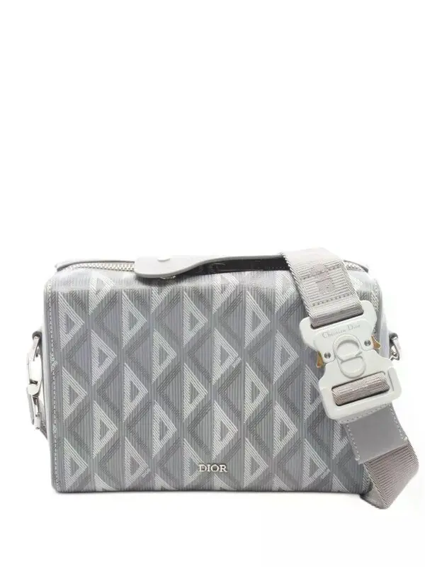 Dior Cd Diamond Rango 22 Shoulder Bag - Grey