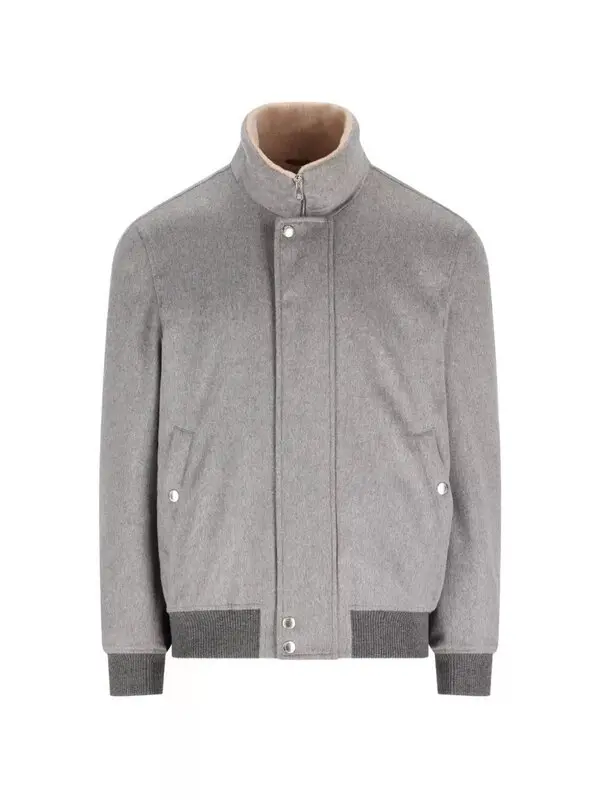 Brunello Cucinelli Shearling-lined Zip-up Jacket