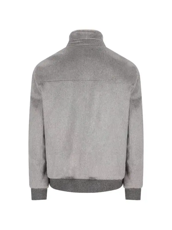 Brunello Cucinelli Shearling-lined Zip-up Jacket