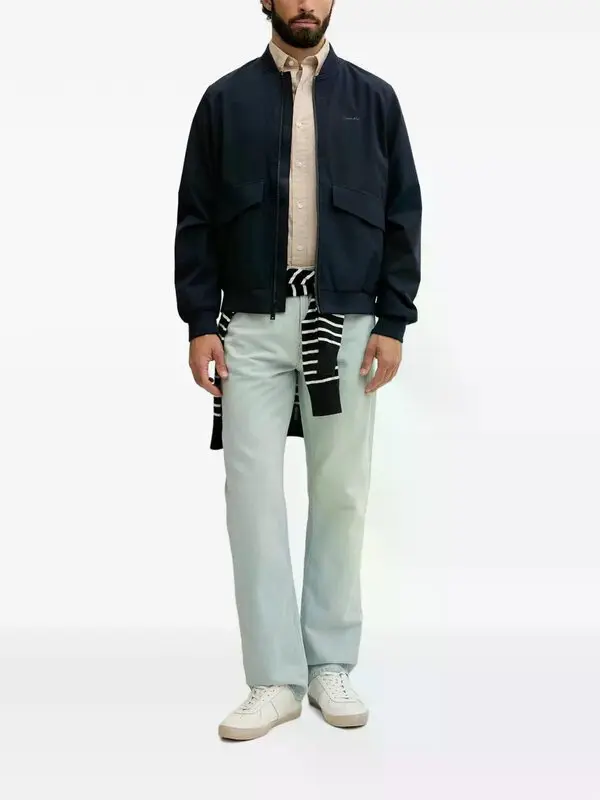 Gant Embroidered-logo Button-down Shirt
