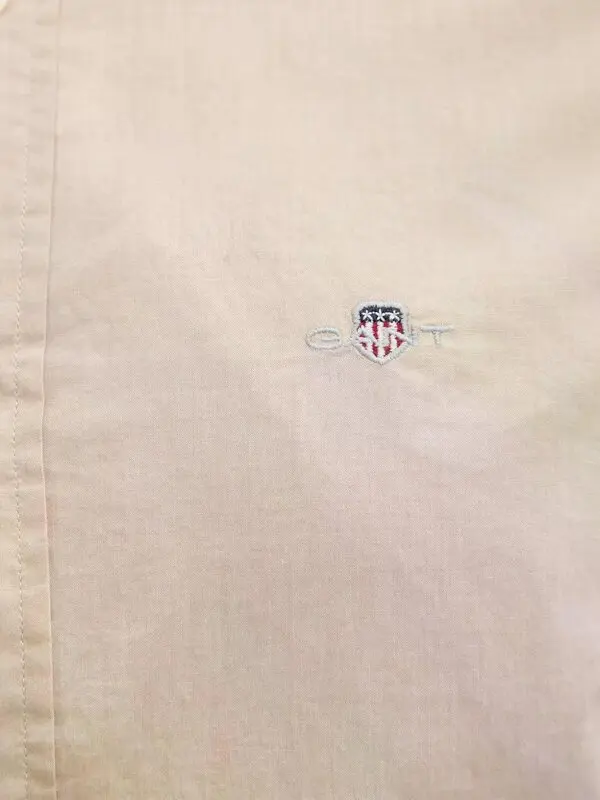 Gant Embroidered-logo Button-down Shirt