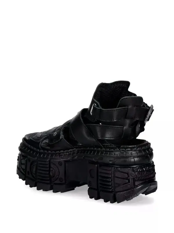 NEW ROCK Skull Embellished Platform Sandals