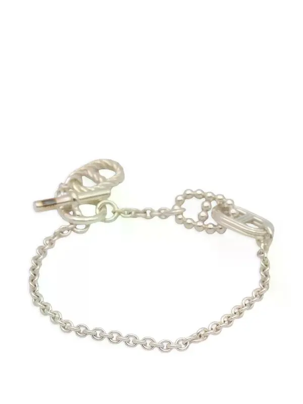 Hermès Sterling Chaîne D'ancre Parade Bracelet - Silver