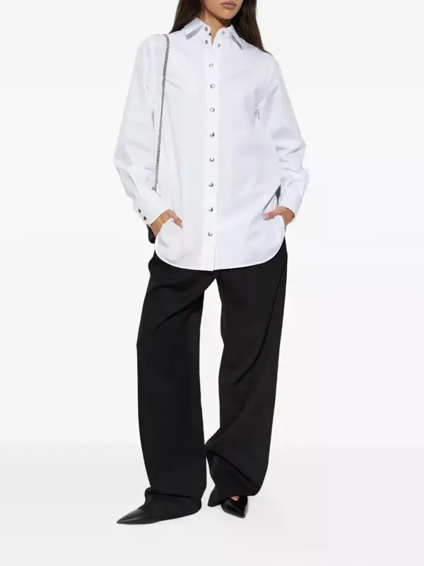 Stella McCartney Press-stud Oversized Shirt