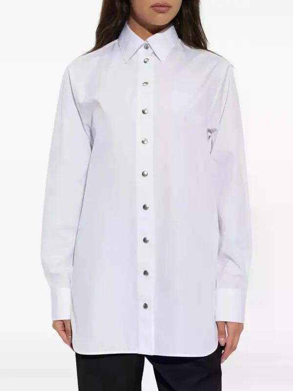 Stella McCartney Press-stud Oversized Shirt