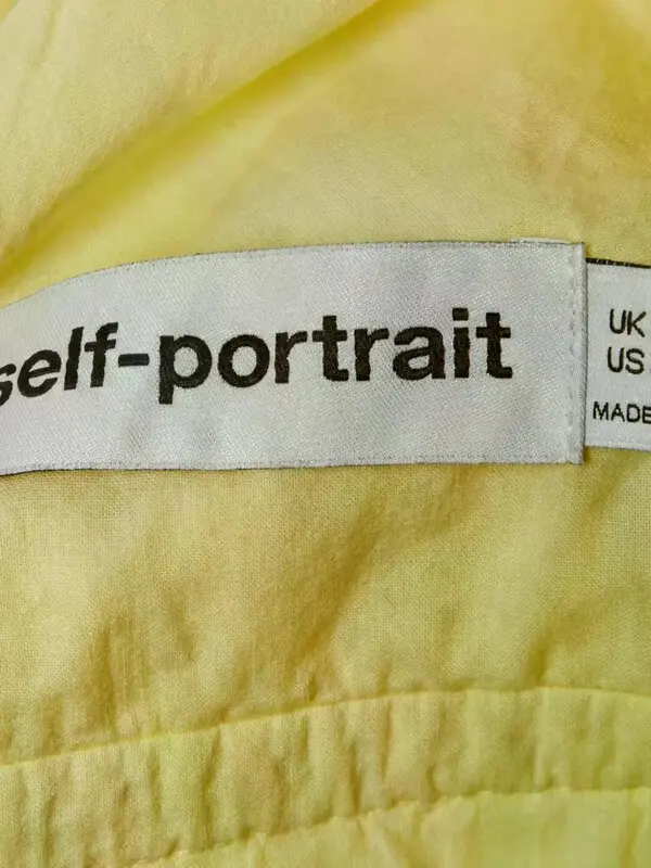 SELF-PORTRAIT Flared Mini Dress