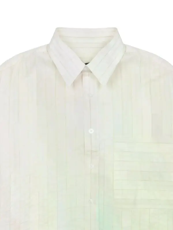 COSTUMEIN Andrea Vertical-stripe Chest-pocket Shirt