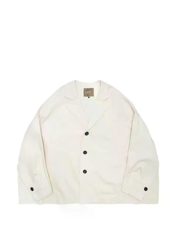 NEMEN Graphic Print Button-up Jacket