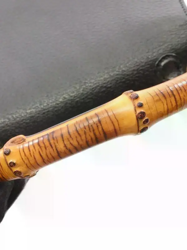 Gucci 2010s Bamboo Leather Handbag