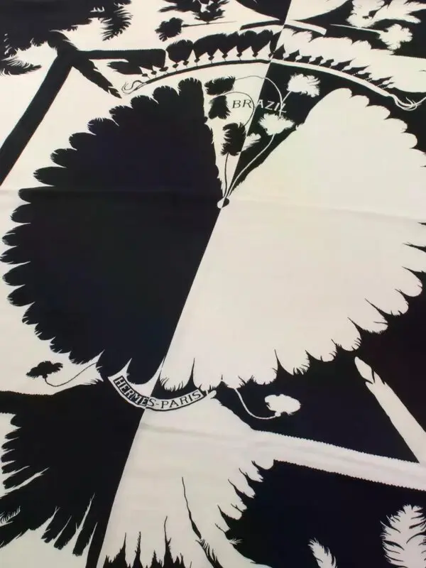 Hermès 2000s Brazil Tattoo Scarf