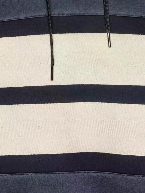 Emporio Armani Striped-detail Hoodie