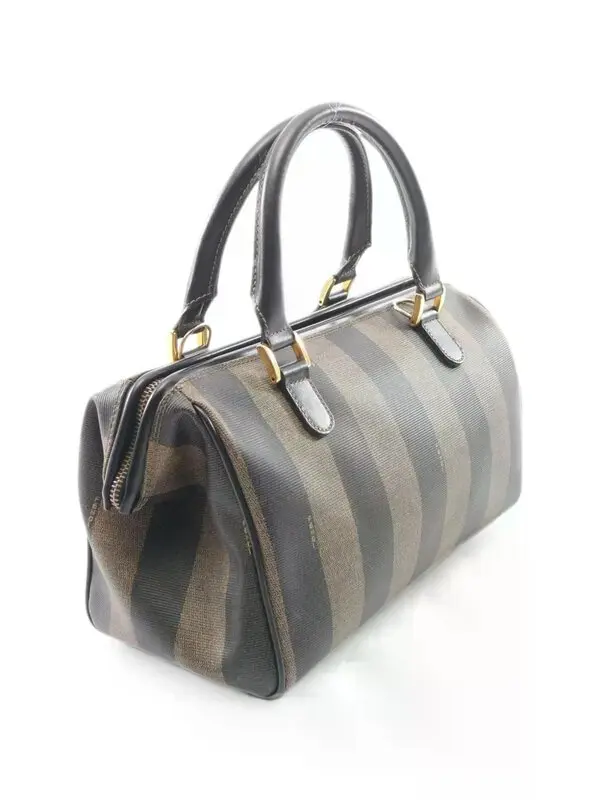 Fendi 2000s Mini Boston Handbag - Black