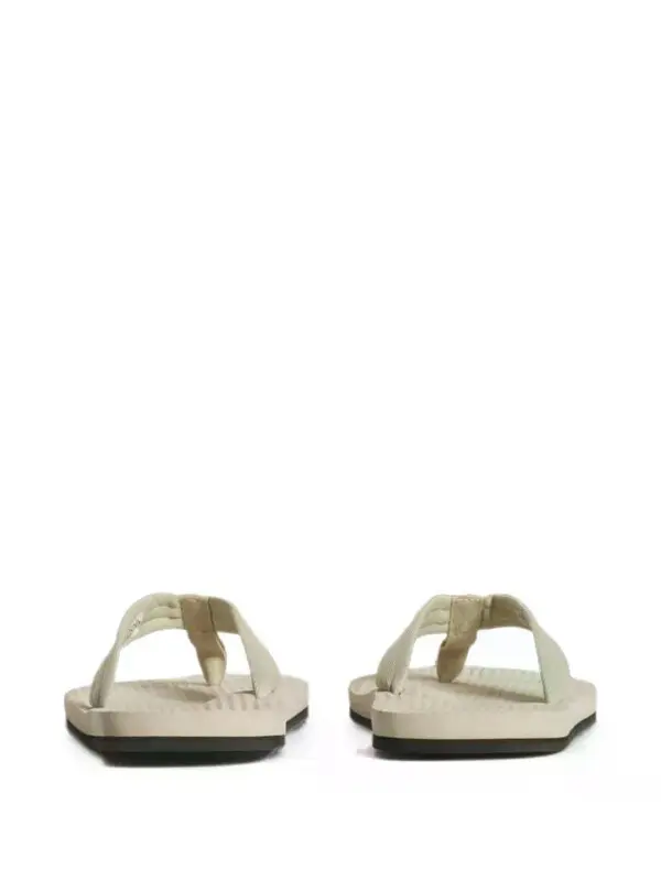 Maison Kitsuné X Indosole Easy Living Flip-flops - White