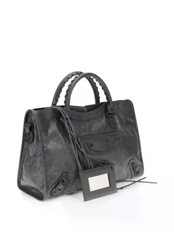 Balenciaga Le City Leather Leather Tote Bag