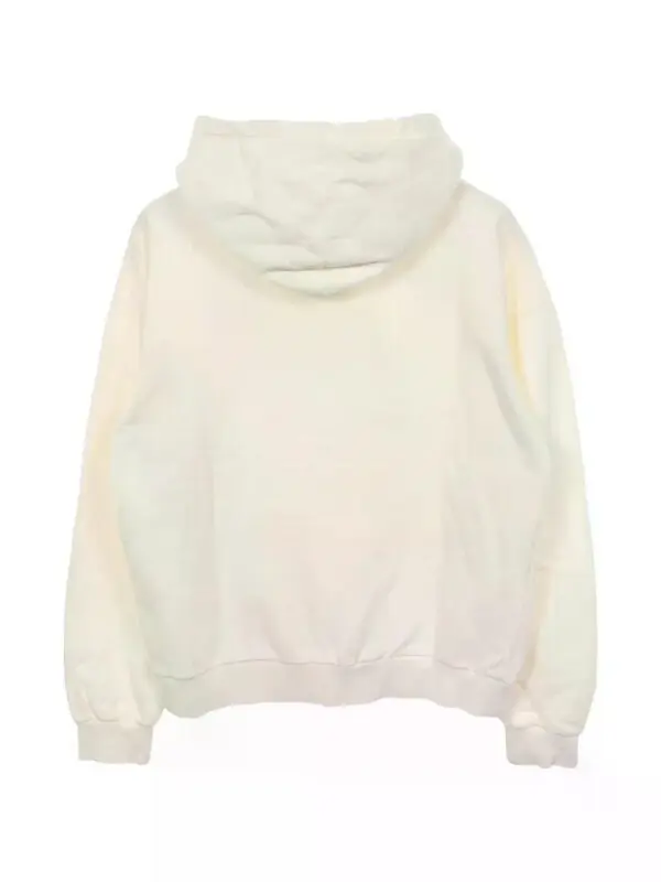 Celine Cotton Logo Print Hoodie