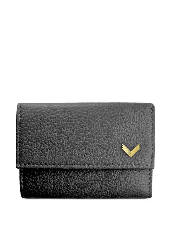 VELANTE Leather Wallet - Black