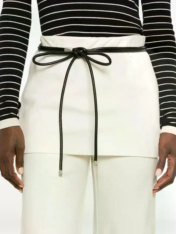 Enza Costa Twill Apron-style Trousers