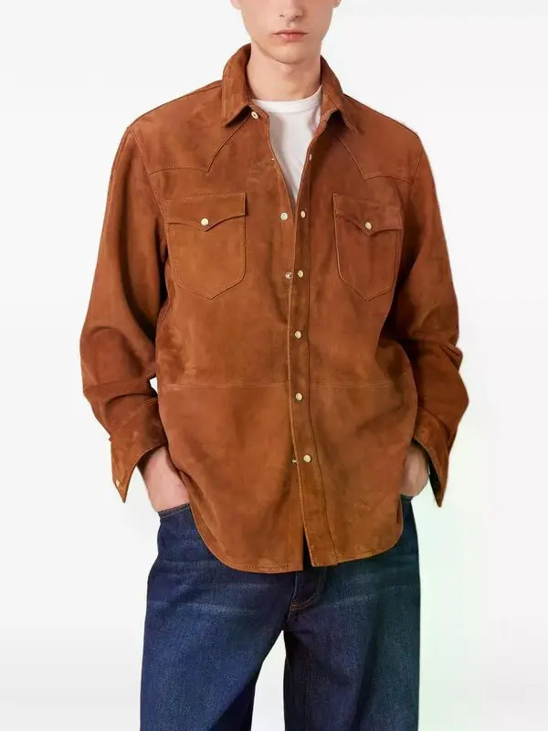 Officine Générale Marshell Suede Western Jacket