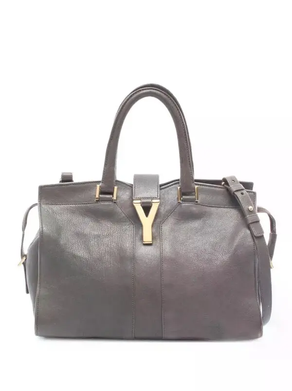 Saint Laurent Y Line Cabas Handbag - Brown