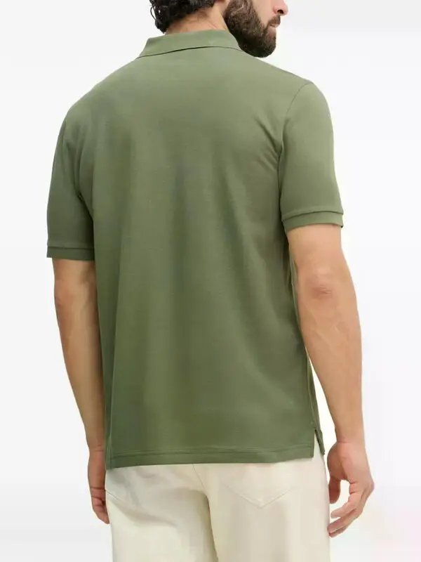 Gant Logo-embroidered Piqué Polo Shirt