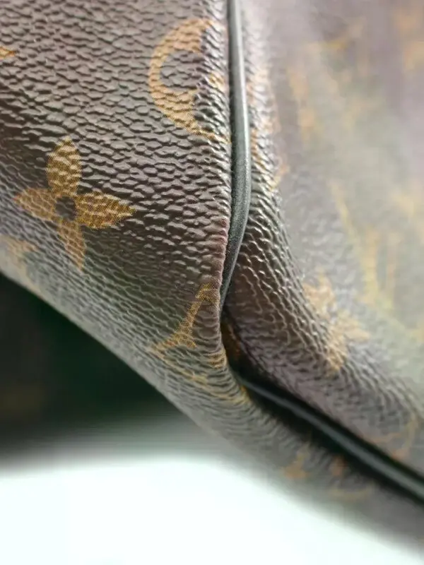 LOUIS VUITTON Monogram Macassar Keepall Bandouliere 55 Holdall - Brown