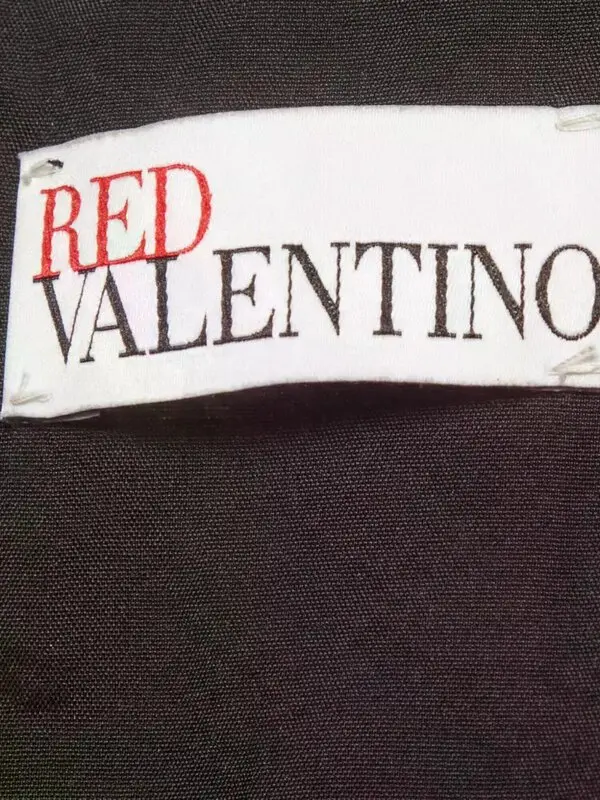 Red Valentino Plaid Fit-and-flare Mini Dress
