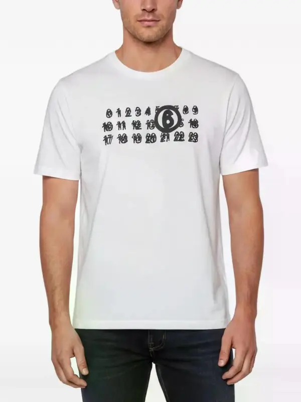 MAISON MARGIELA Logo-print T-shirt