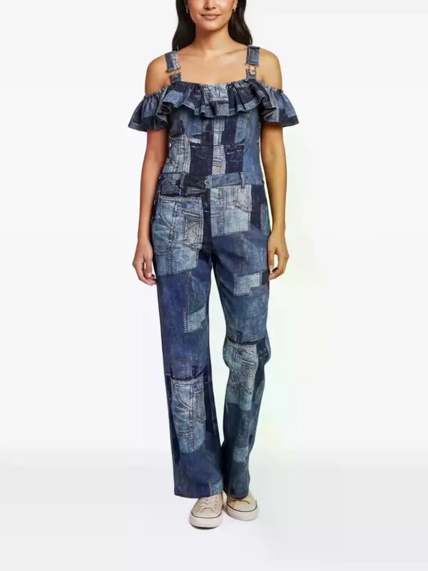 Moschino Couture Ruffle Jumpsuit