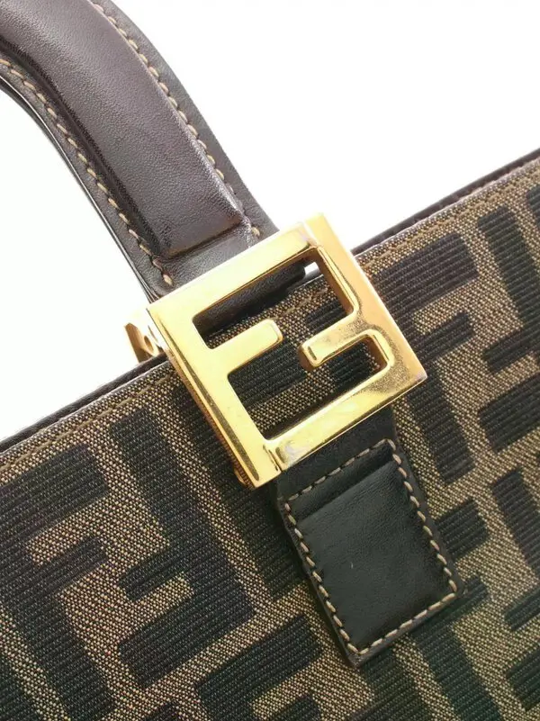 Fendi 2000s Zucca Monogram Tote Bag