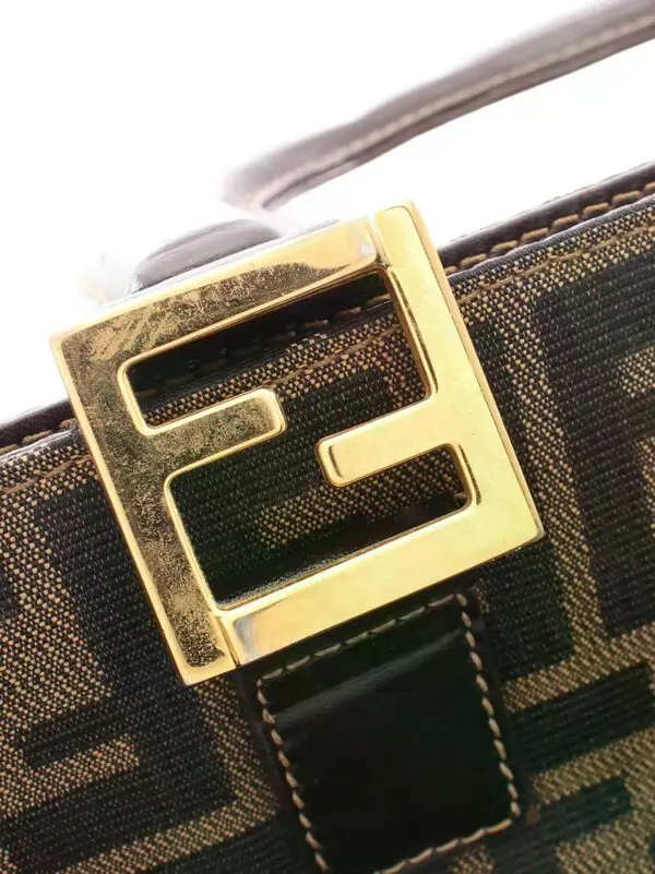 Fendi 2000s Zucca Monogram Tote Bag